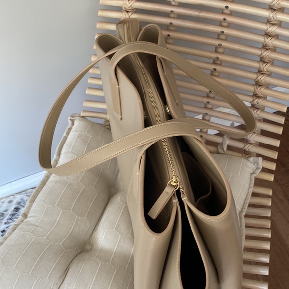 Freja New York | Bags | Freja New York Paloma Tote In Latte Sold Out ...